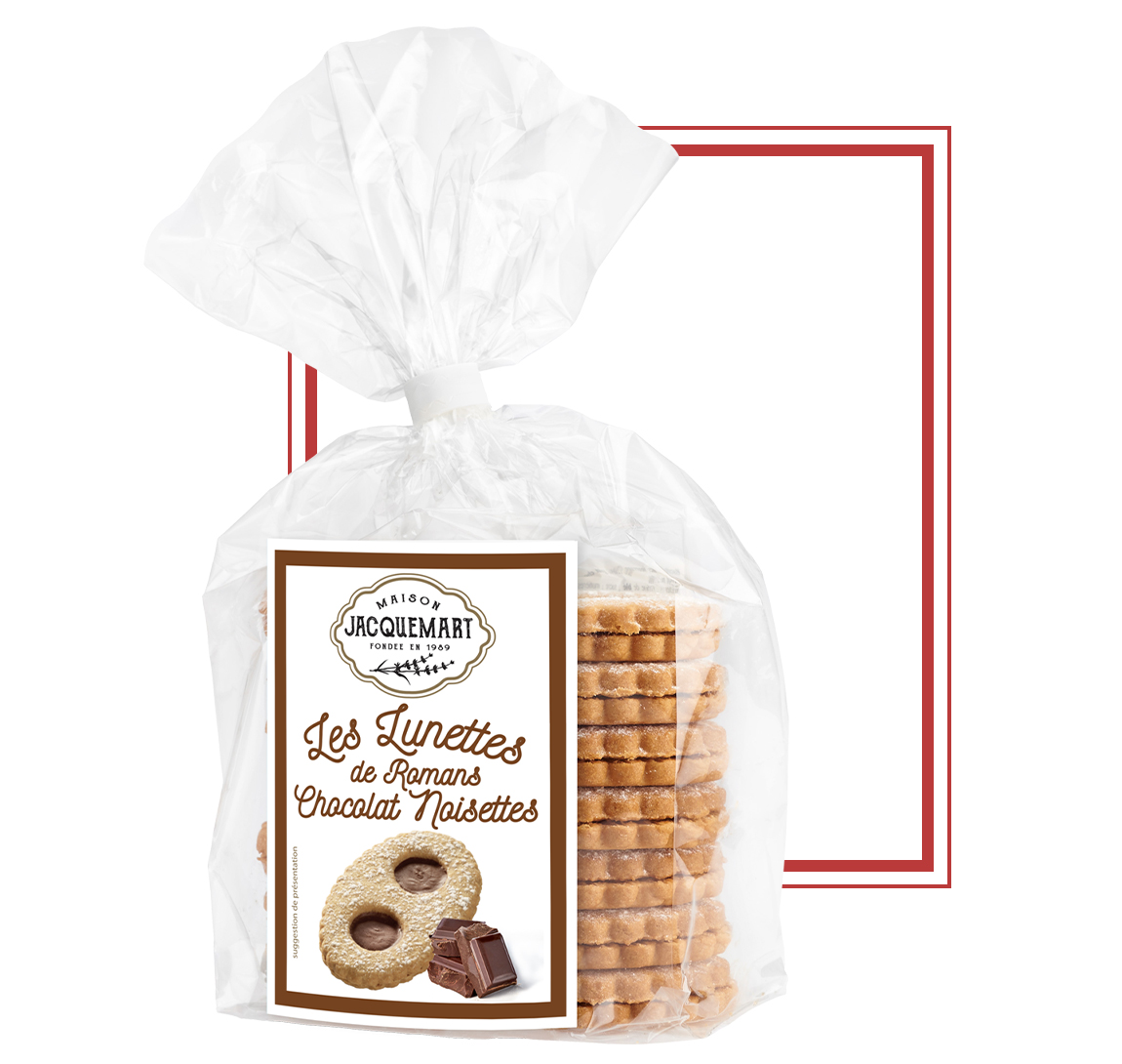 Les Lunettes de Romans Chocolat-noisettes - Maison Jacquemart